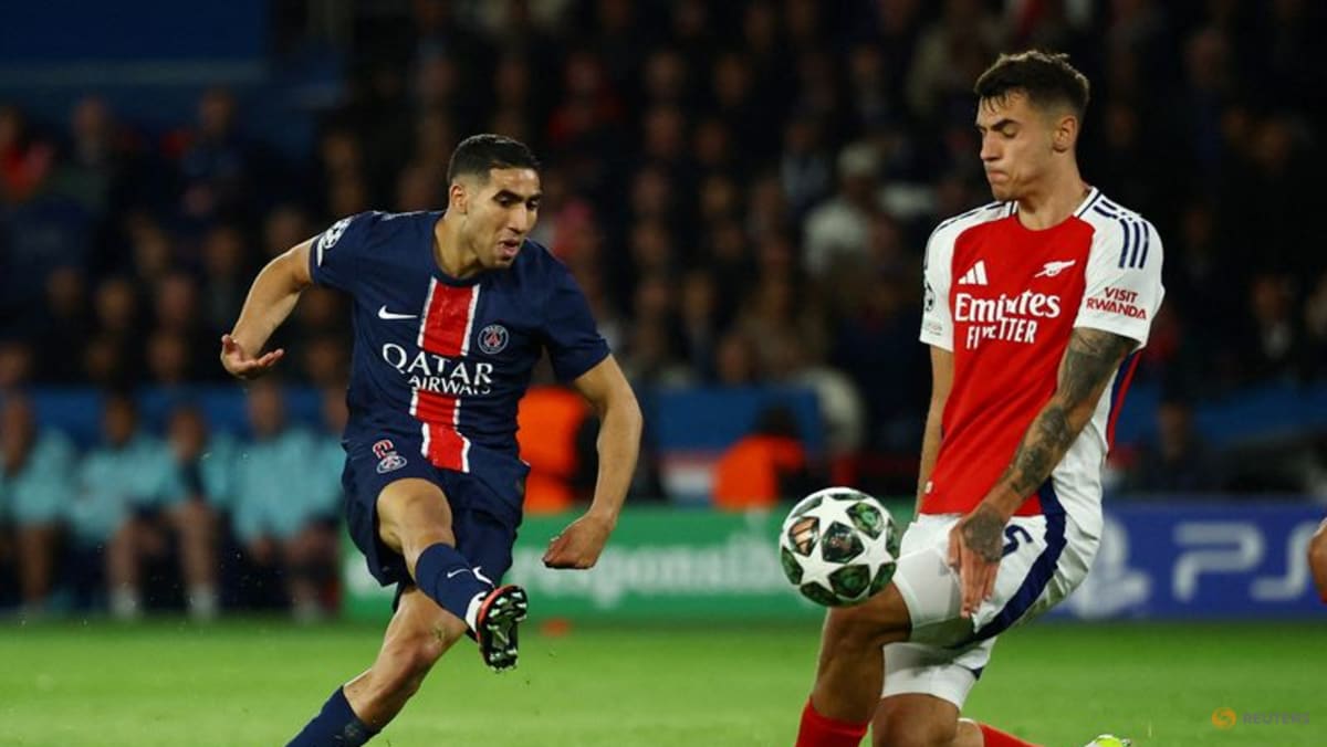 PSG see off Arsenal to earn second shot at Champions League title - CNA