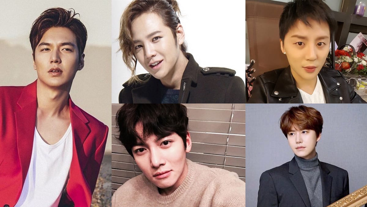 10 Korean Stars Enlisting In The Military In 2017 - 8days
