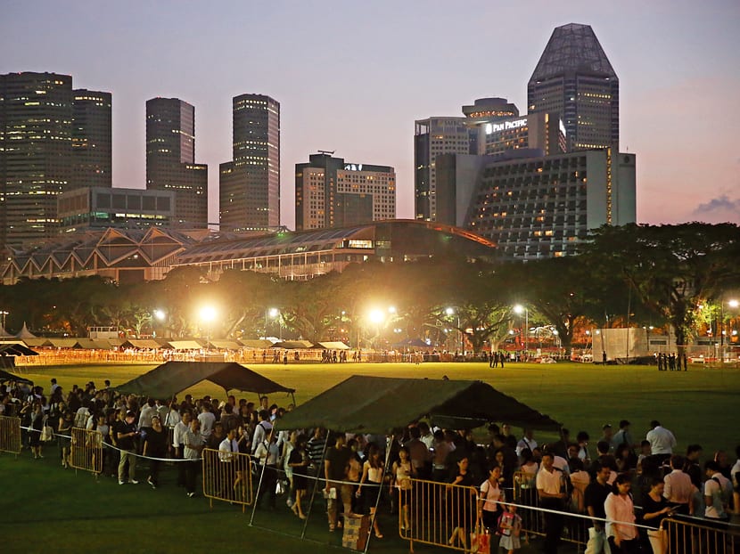 No let-up as crowds continue to swell - TODAY