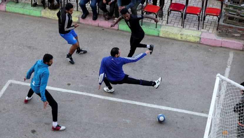 'Sock ball', once a poor man's game in Egypt, now a football ...