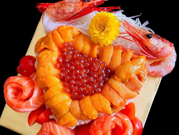 Tell Someone You Love Her With This Uni Sushi Cake - CNA Lifestyle