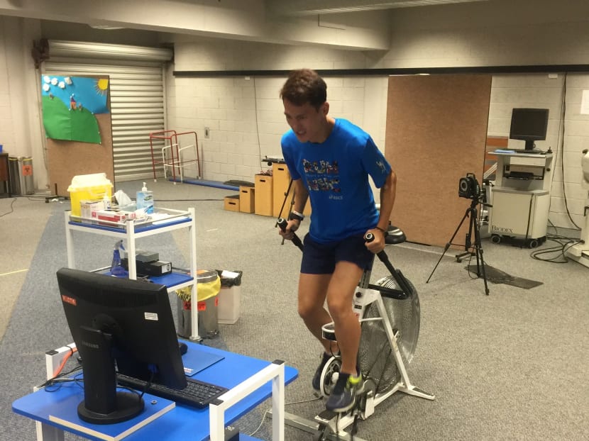 Gallery: Paralysed after an accident, Leow kept on running - TODAY