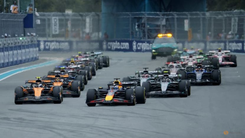 Piastri completes hat-trick of wins to stretch F1 lead - CNA