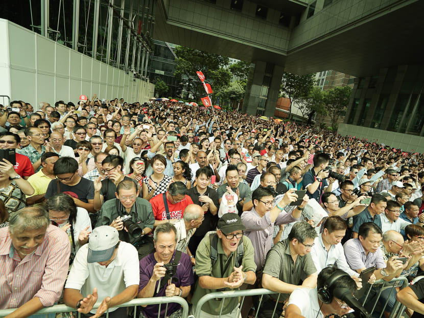 Gallery: SDP holds first lunchtime rally - TODAY