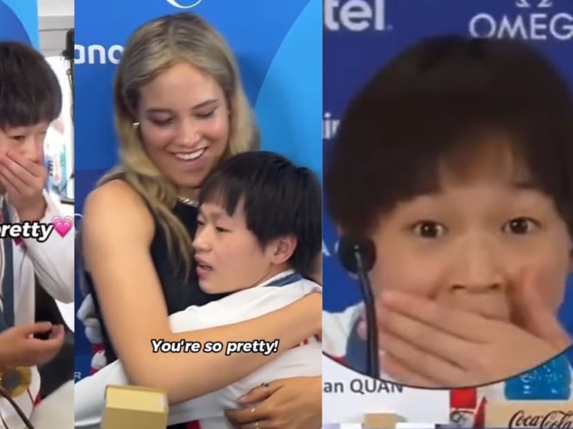 Chinese diving Olympic champ Quan Hongchan, 17, has the cutest ...
