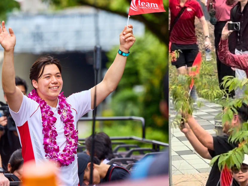 Max Maeder didn’t see his dad waving to him during the celebratory ...