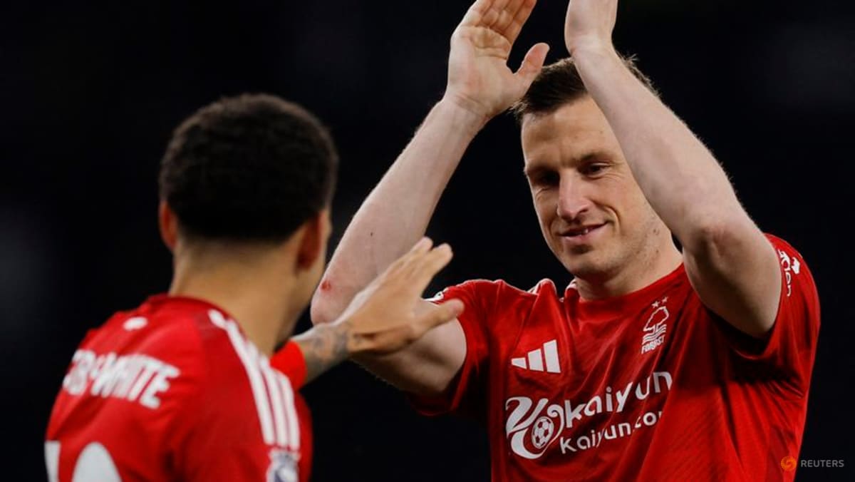 Wood on target as Forest beat Tottenham to go third - CNA