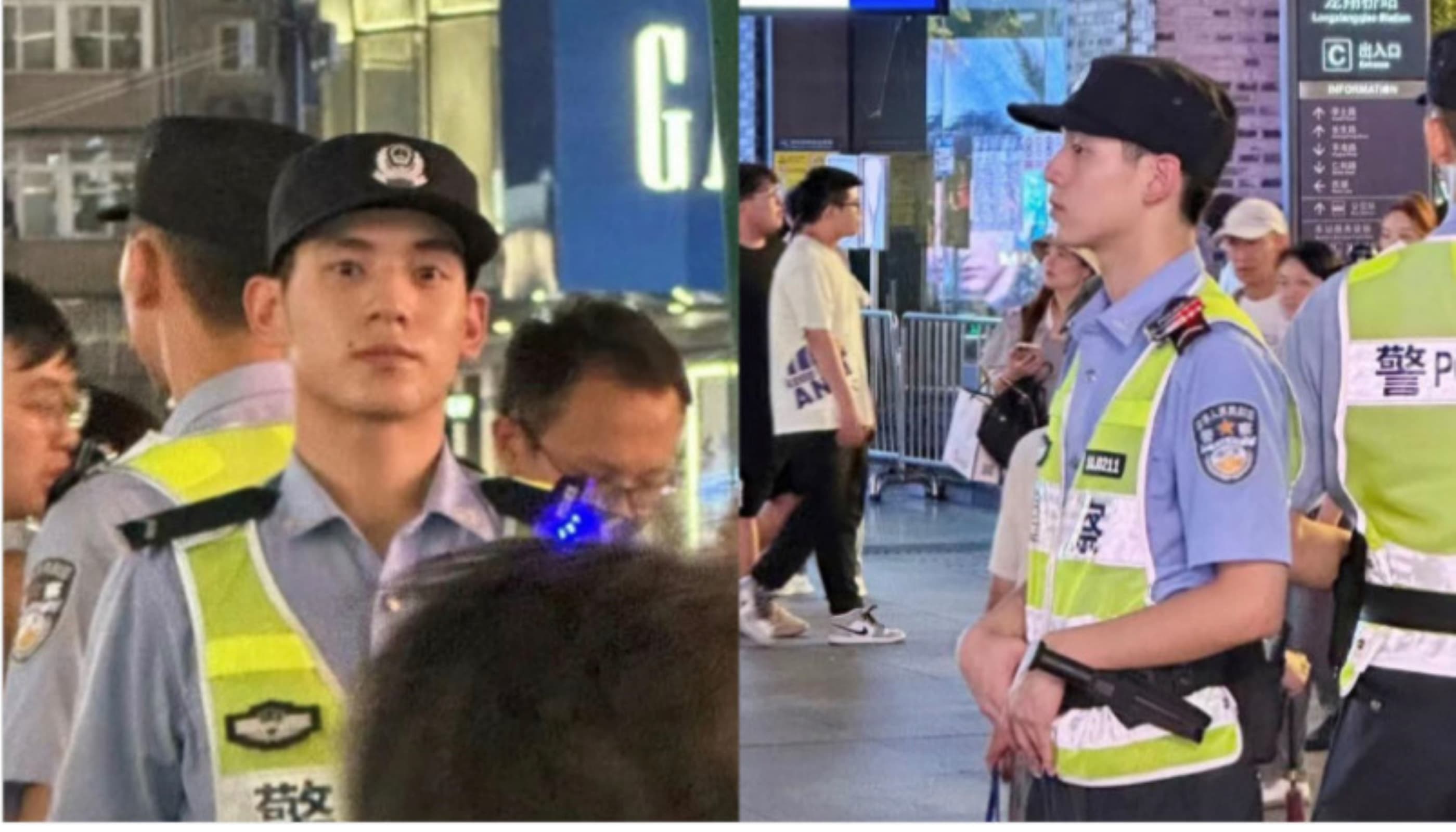 handsome policeman