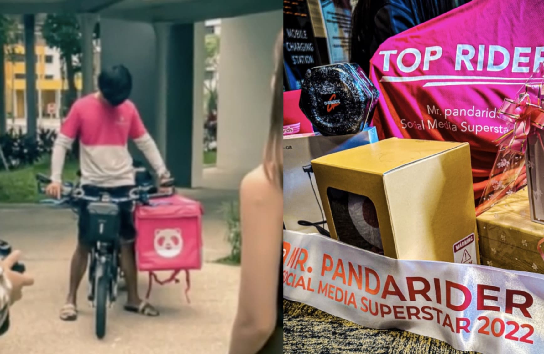 S'porean Foodpanda Rider Wins ‘Public Holiday Hustler’ Award, Works 12 ...
