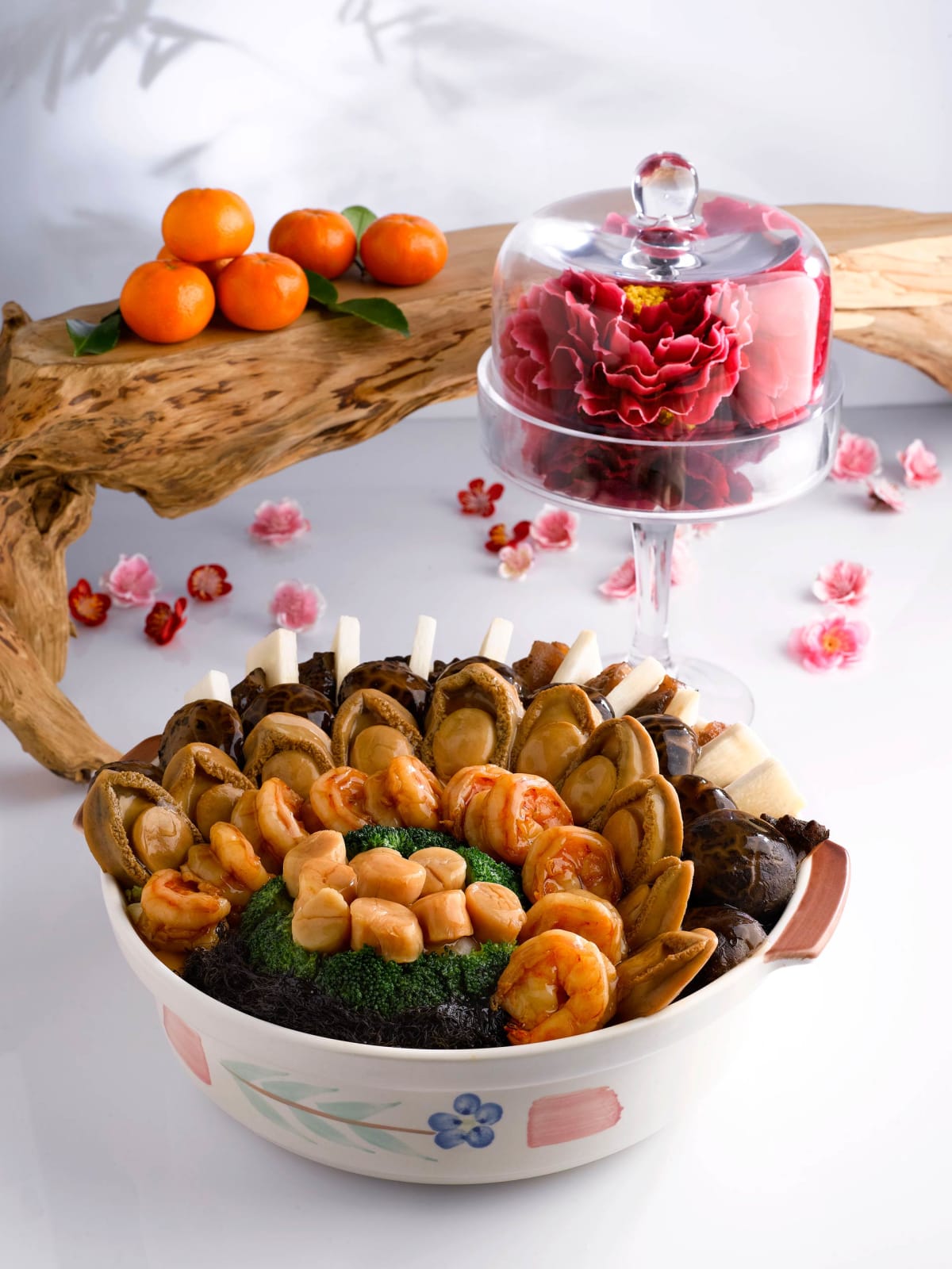 This Floral Yusheng Is Almost Too Pretty To Eat - 8days