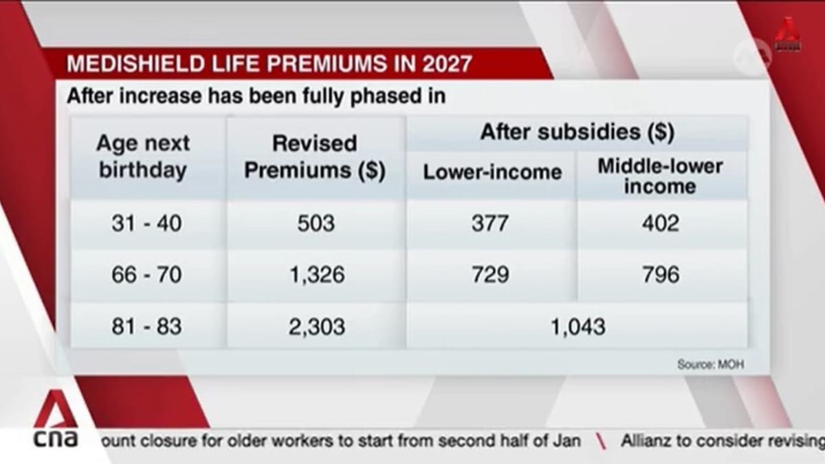 Increased MediShield Life premiums from April 2025 will support higher ...