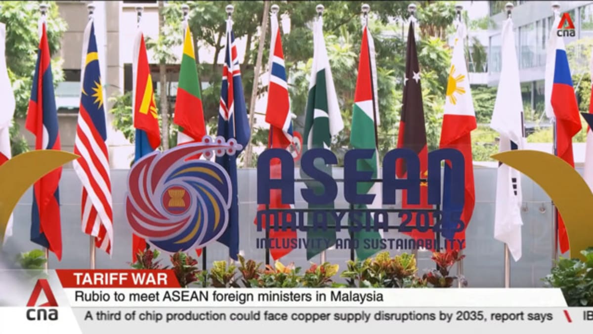 ASEAN expected to issue statement expressing concern over US tariffs - CNA