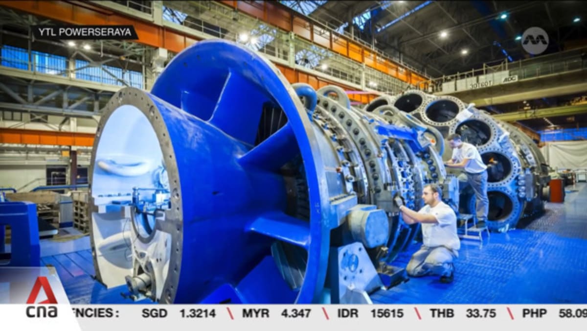 Works begin on new hydrogen gas turbine on Jurong Island - CNA