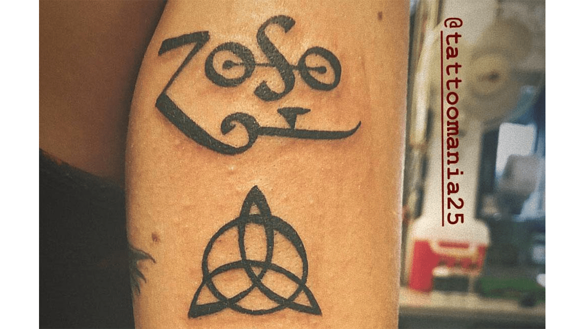 led zeppelin temporary tattoos