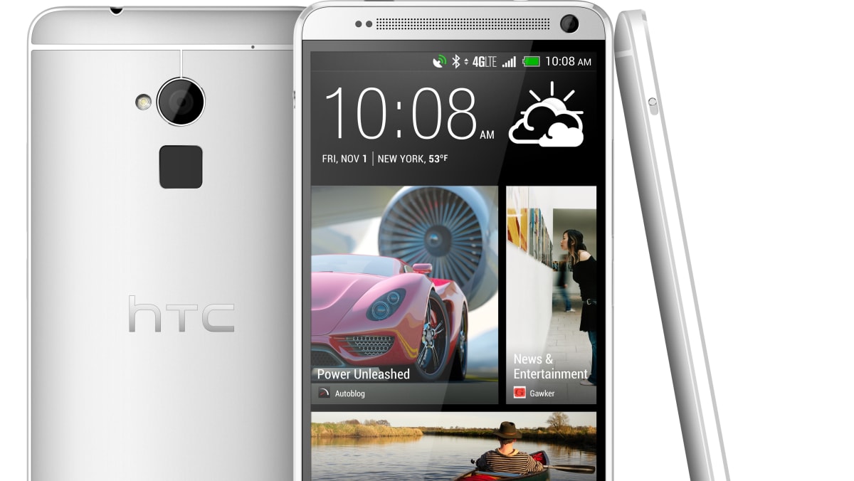 HTC launches One Max phablet with fingerprint sensor - TODAY