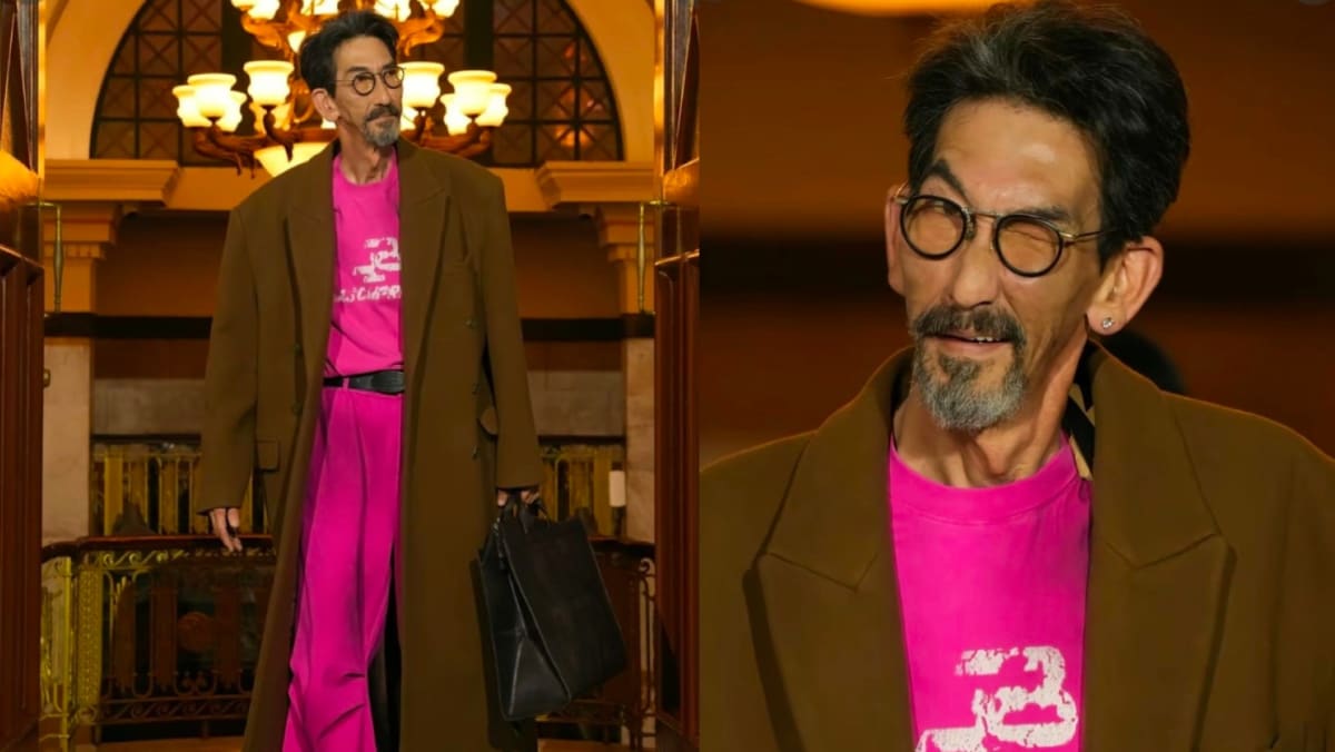 Ex-TVB actor Paul Che, 64, is now a model, netizens call him the ...