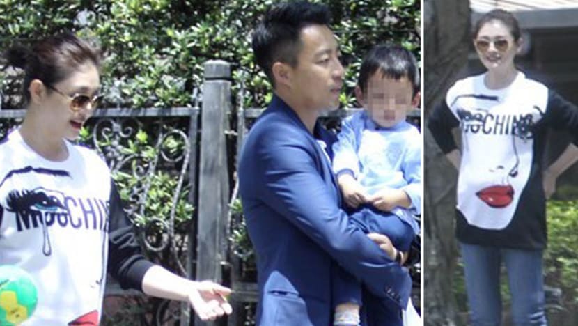 Barbie Hsu spotted with baby bump after pregnancy announcement - 8days