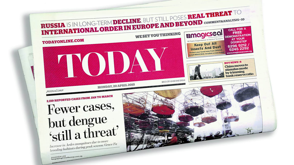 TODAY goes fully digital from Oct, to end print edition after 17-year ...