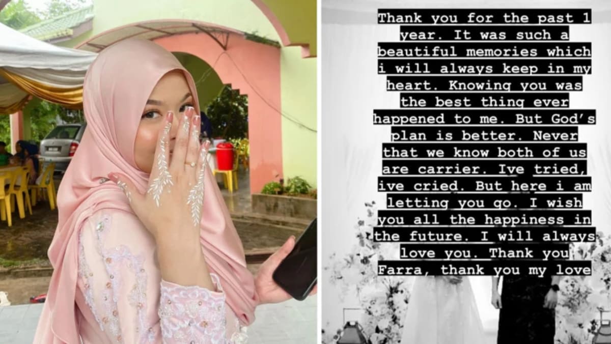 Pasangan doktor ini terpaksa putus tunang dek penyakit Talasemia - BERITA Mediacorp