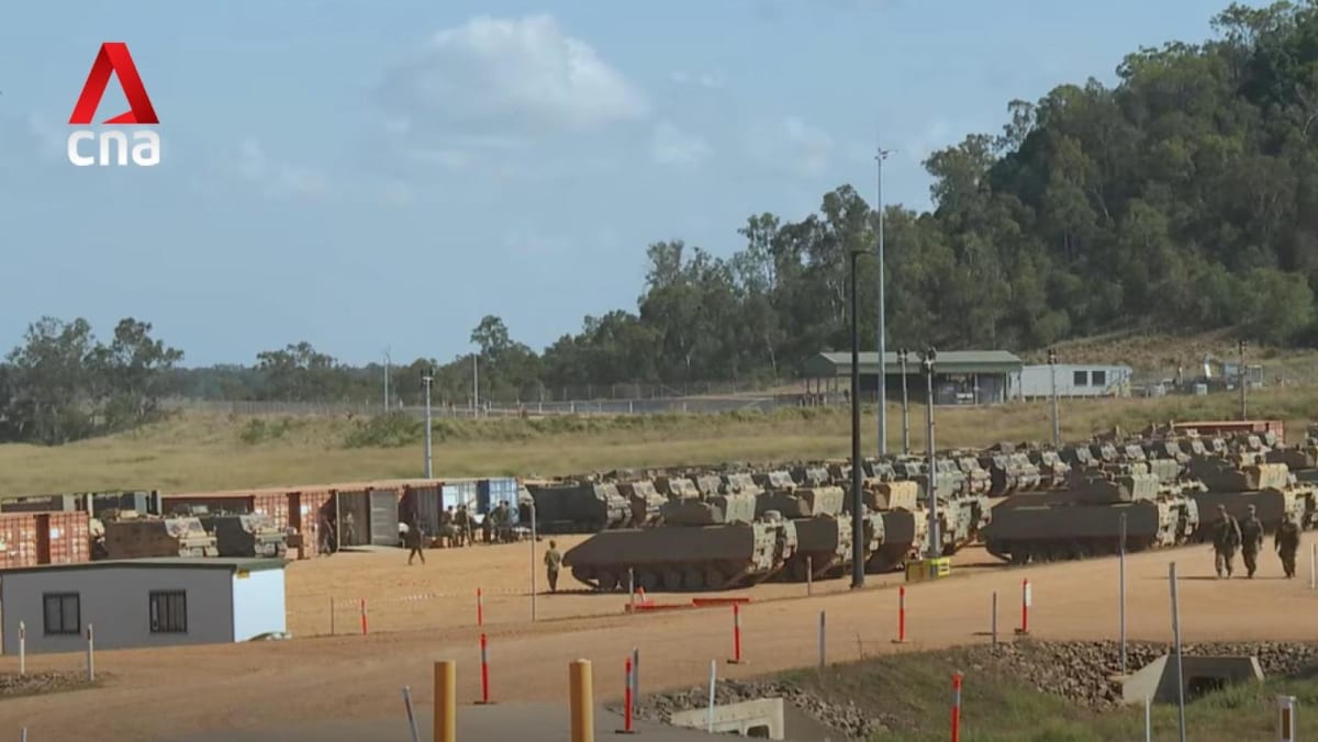 New camp for SAF personnel at Shoalwater Bay Training Area - CNA