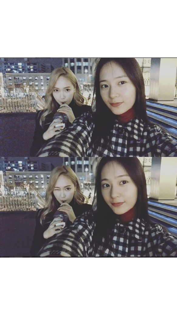 Jessica and f(x)′s Krystal Share a Cute Christmas Greeting - 8days