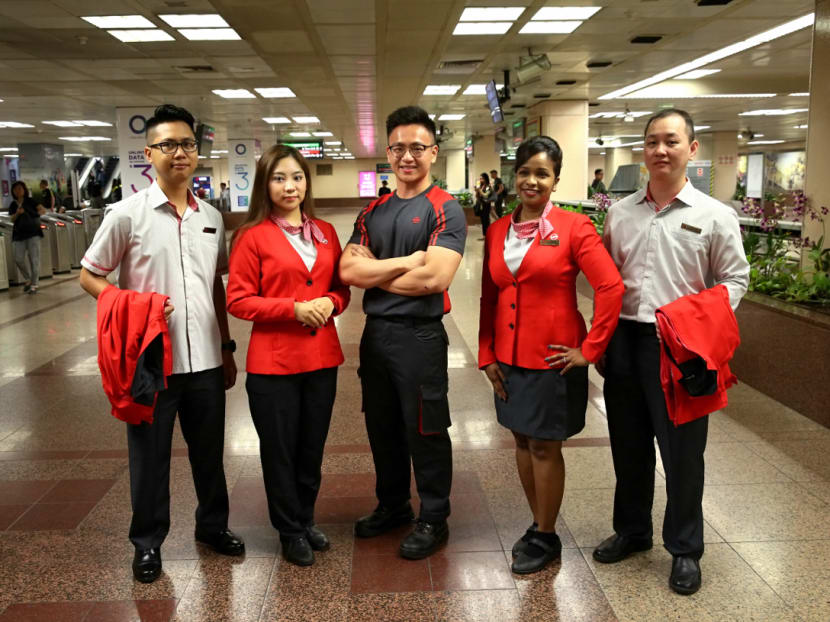 Revamp: 5,000 SMRT staff to sport new look from Monday - TODAY