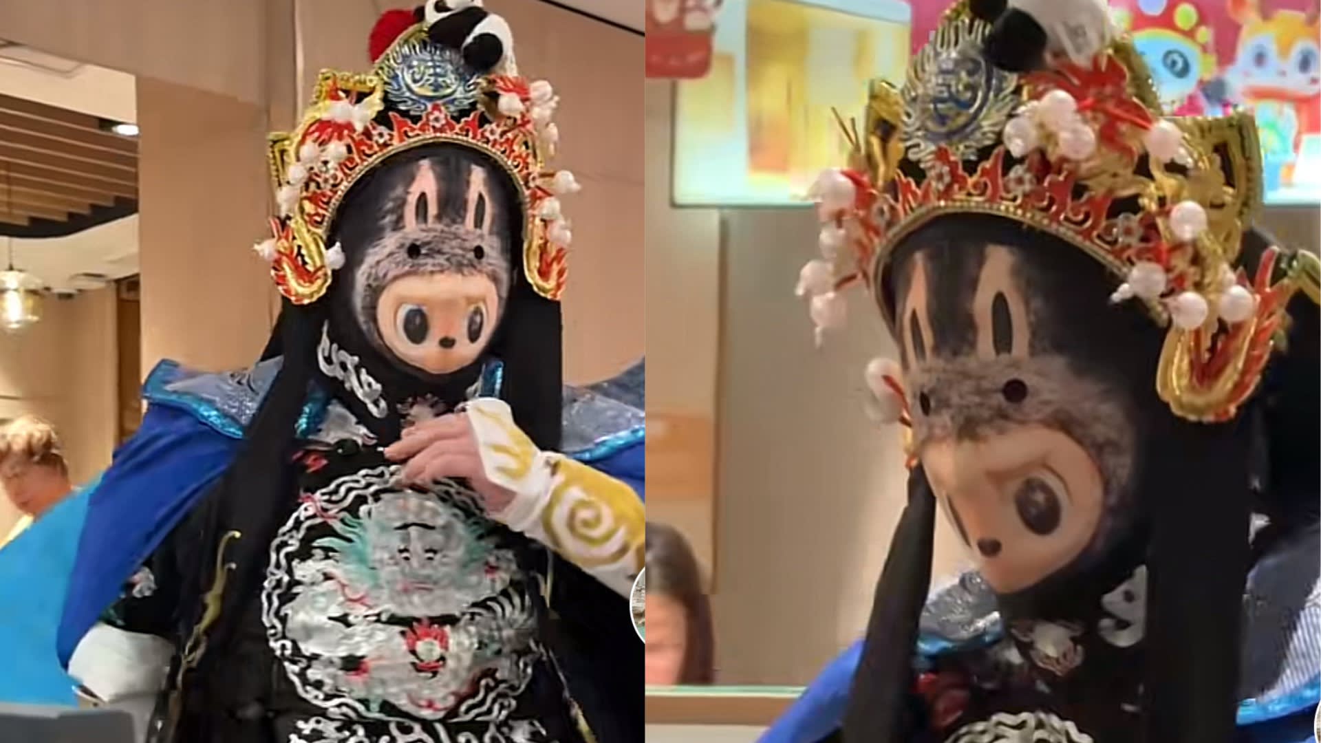 Face-Changing Performance At Haidilao PLQ Got A Labubu Twist - 8days