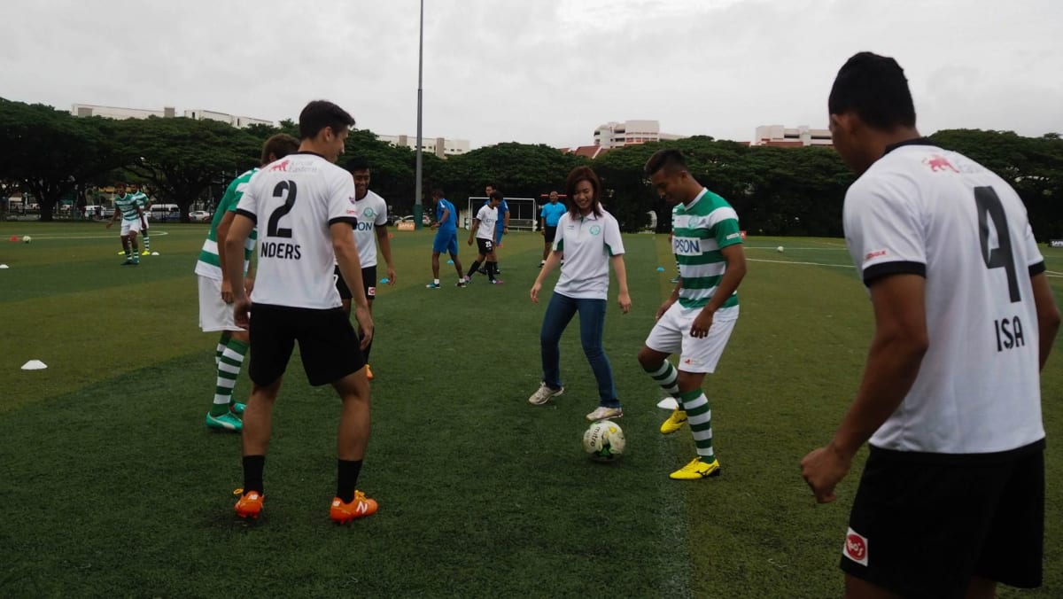 MP Tin Pei Ling adds polish to Eagles - TODAY