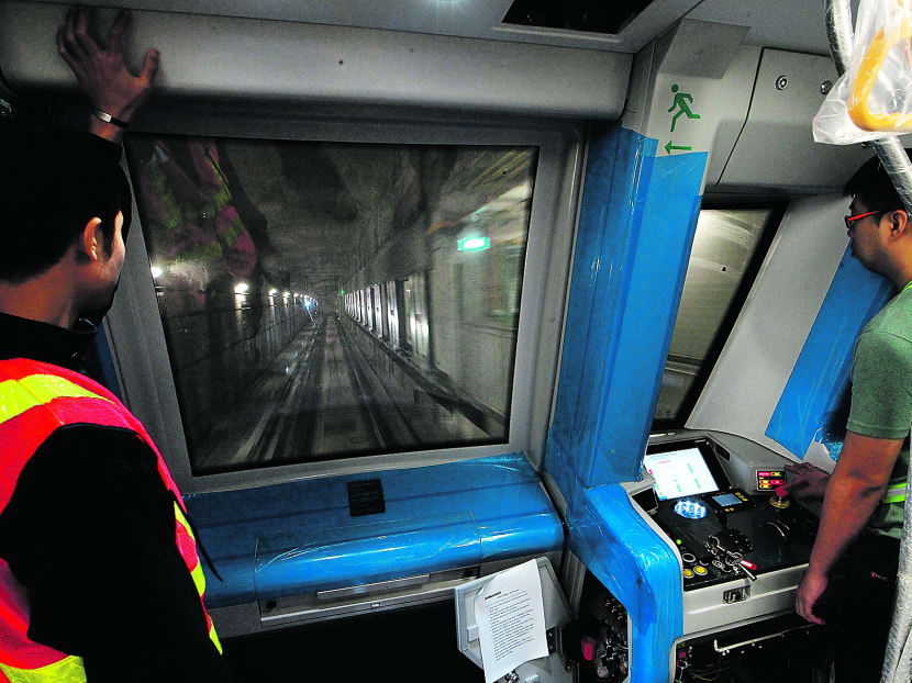 Sneak preview of new Downtown Line on Dec 7 - TODAY