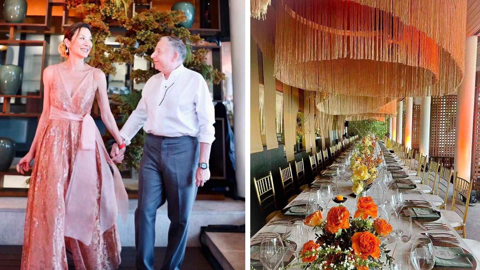 Michelle Yeoh & Hubby Jean Todt Hold M'sia Wedding On Private Island ...