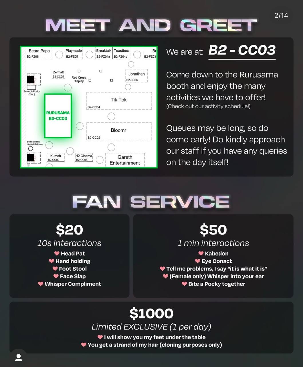 For $1K, You Can Look At S’pore Cosplayer Rurusama’s Feet Under A Table ...