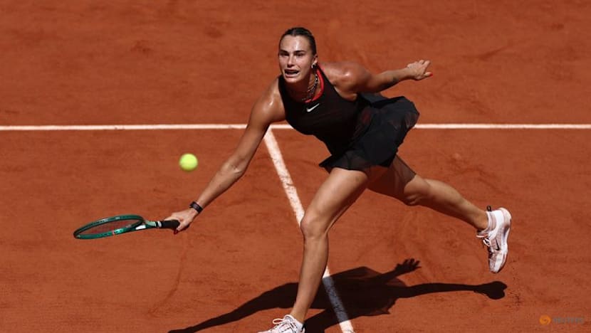 Sabalenka sees off Kasatkina to reach French Open fourth round - CNA