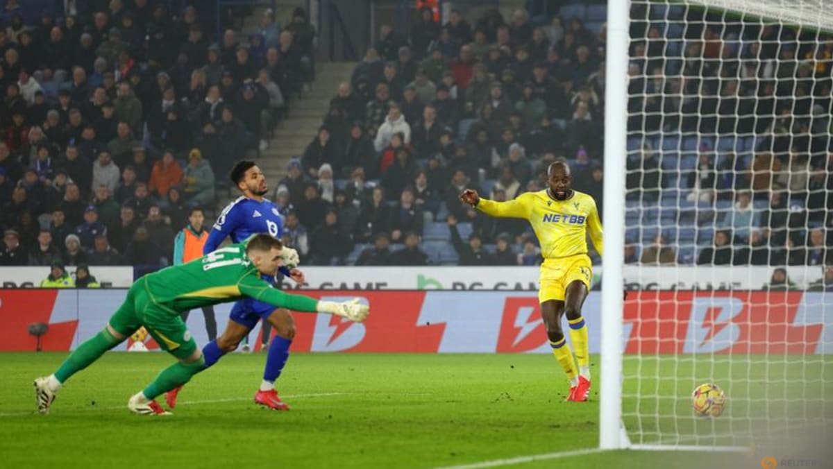 Palace keep up away form with win at second-from-bottom Leicester - CNA