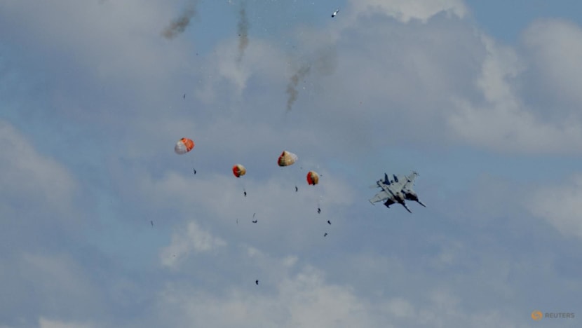 Aircraft collision over US air show downs two fighter jets: Reports - CNA