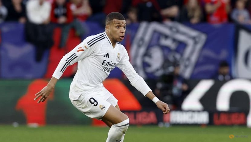 Ten-man Real Madrid held by Osasuna after Bellingham sees red - CNA