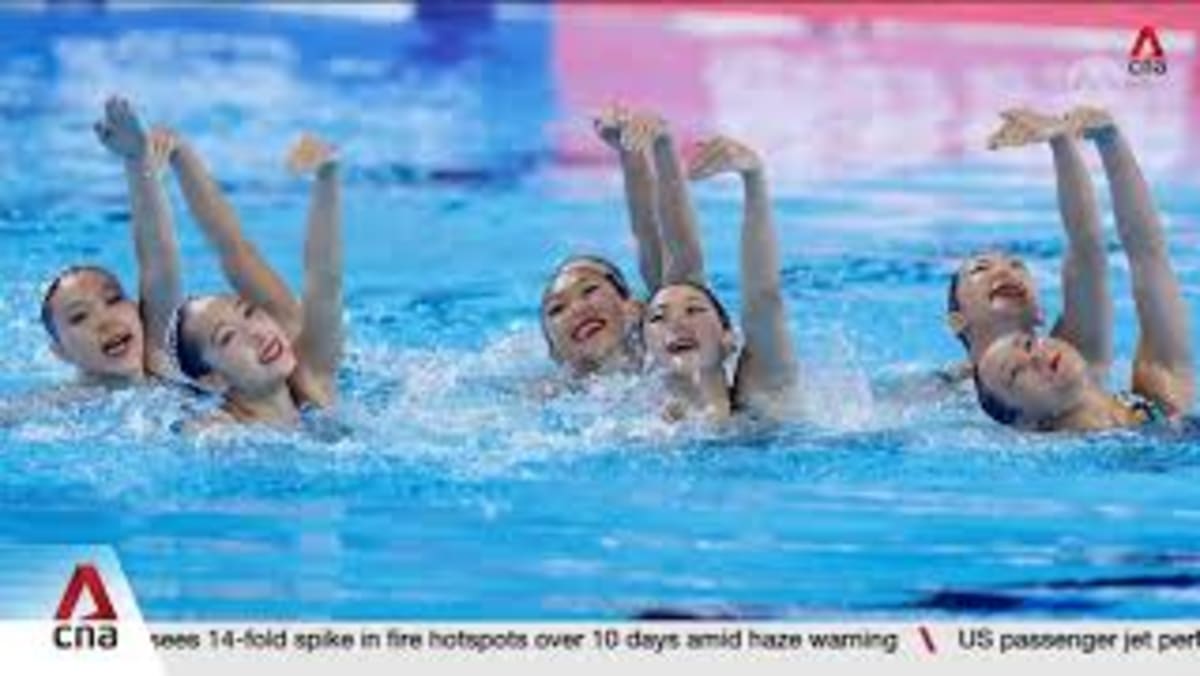 Singapore's national artistic swimming team looking to improve in ...