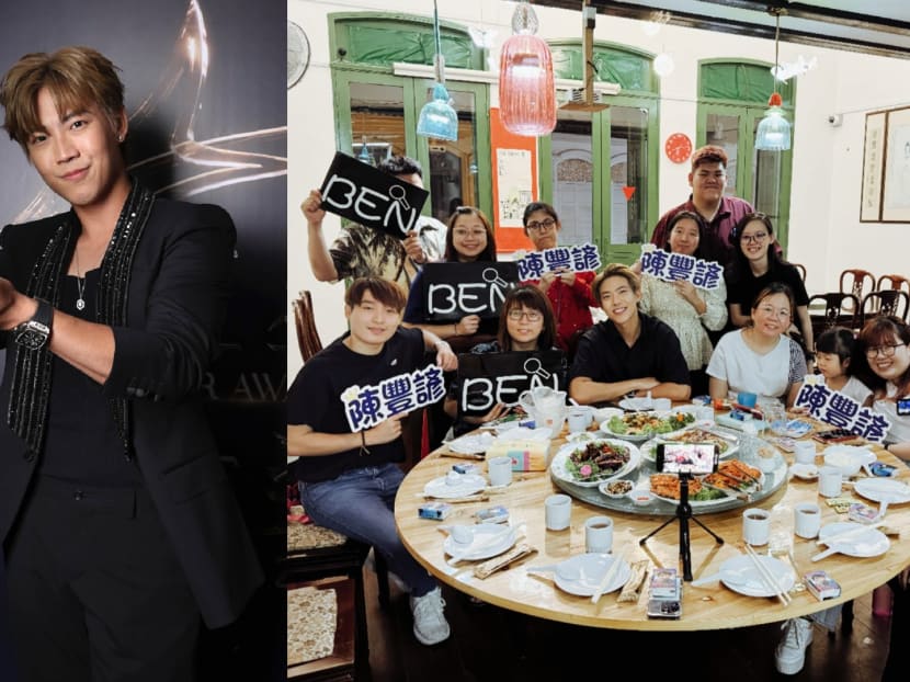 Fans of Benjamin Tan went vegetarian and prayed at the Guan Yin Temple ...