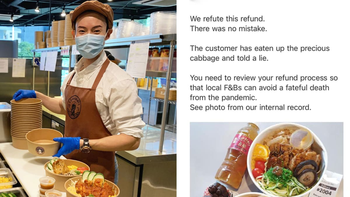 F&B Boss Says "Wrongful" Refund Requests For Food Orders Common Across ...