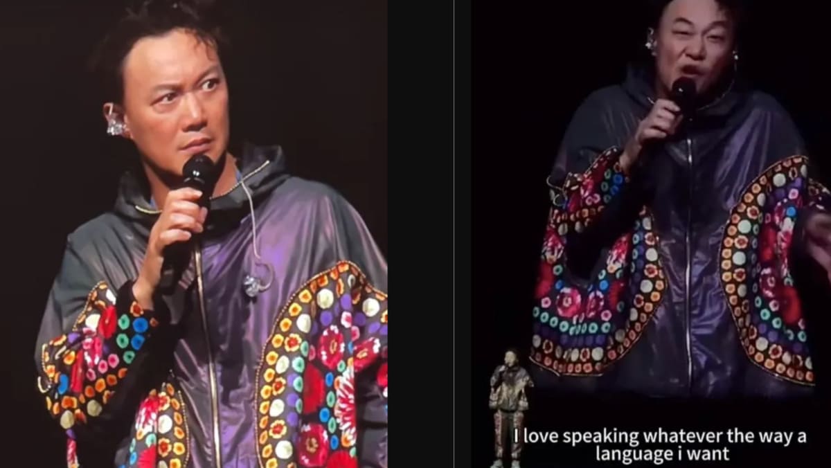 'I love speaking whatever language I want': Eason Chan tells off fan ...