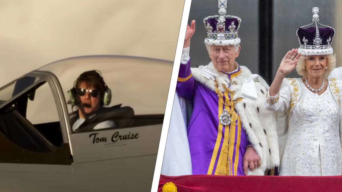 Tom Cruise tells King Charles III 'you can be my wingman' — in a ...