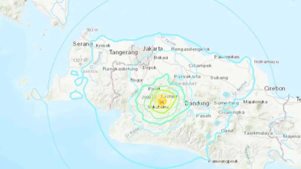 Gegaran dirasakan di Jakarta selepas gempa bumi di Jawa Barat - BERITA ...