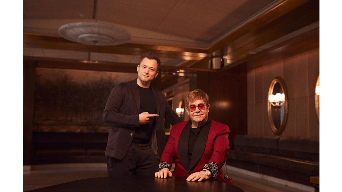 Elton John praises Taron Egerton for 're-recording' Rocketman songs - 8days