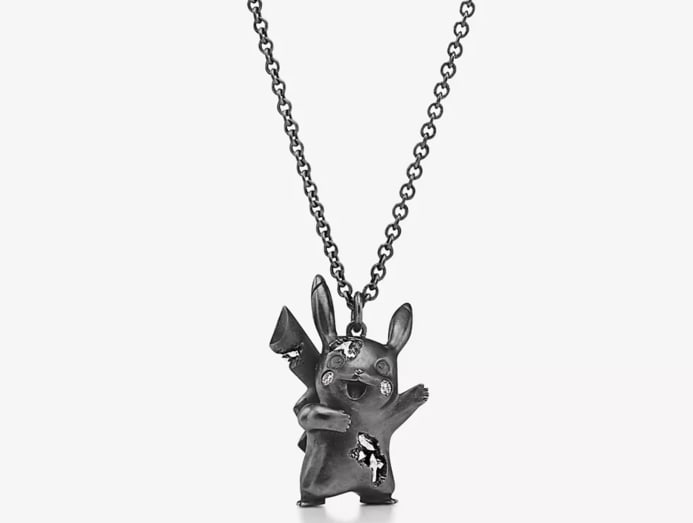 Pokemon x Tiffany & Co collaboration includes 18K yellow gold pendants ...
