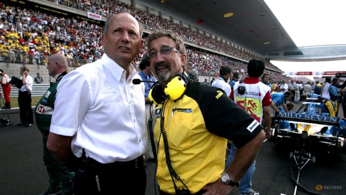 Former F1 team boss Eddie Jordan dies of cancer at 76 - CNA
