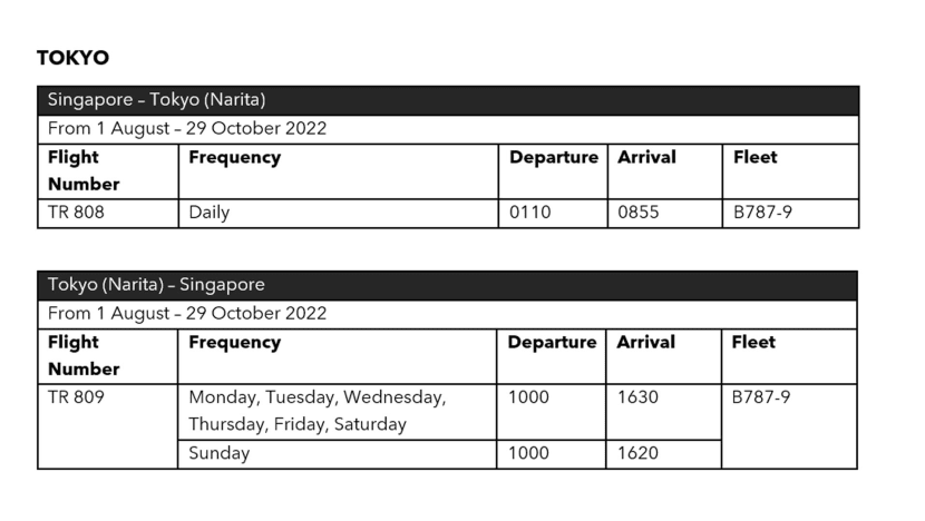 Scoot Will Soon Fly Direct To Tokyo & Relaunch Osaka Flights; Tix From ...