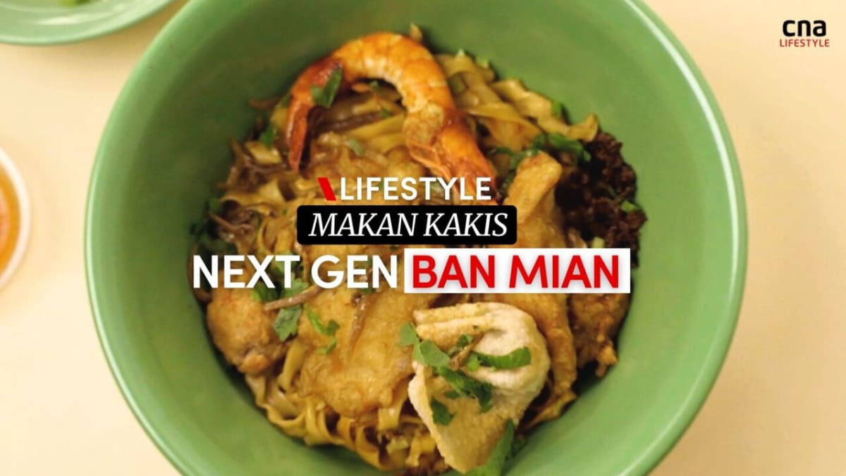 Makan Kakis: Next level ban mian by hotel chefs-turned-hawkers | CNA ...