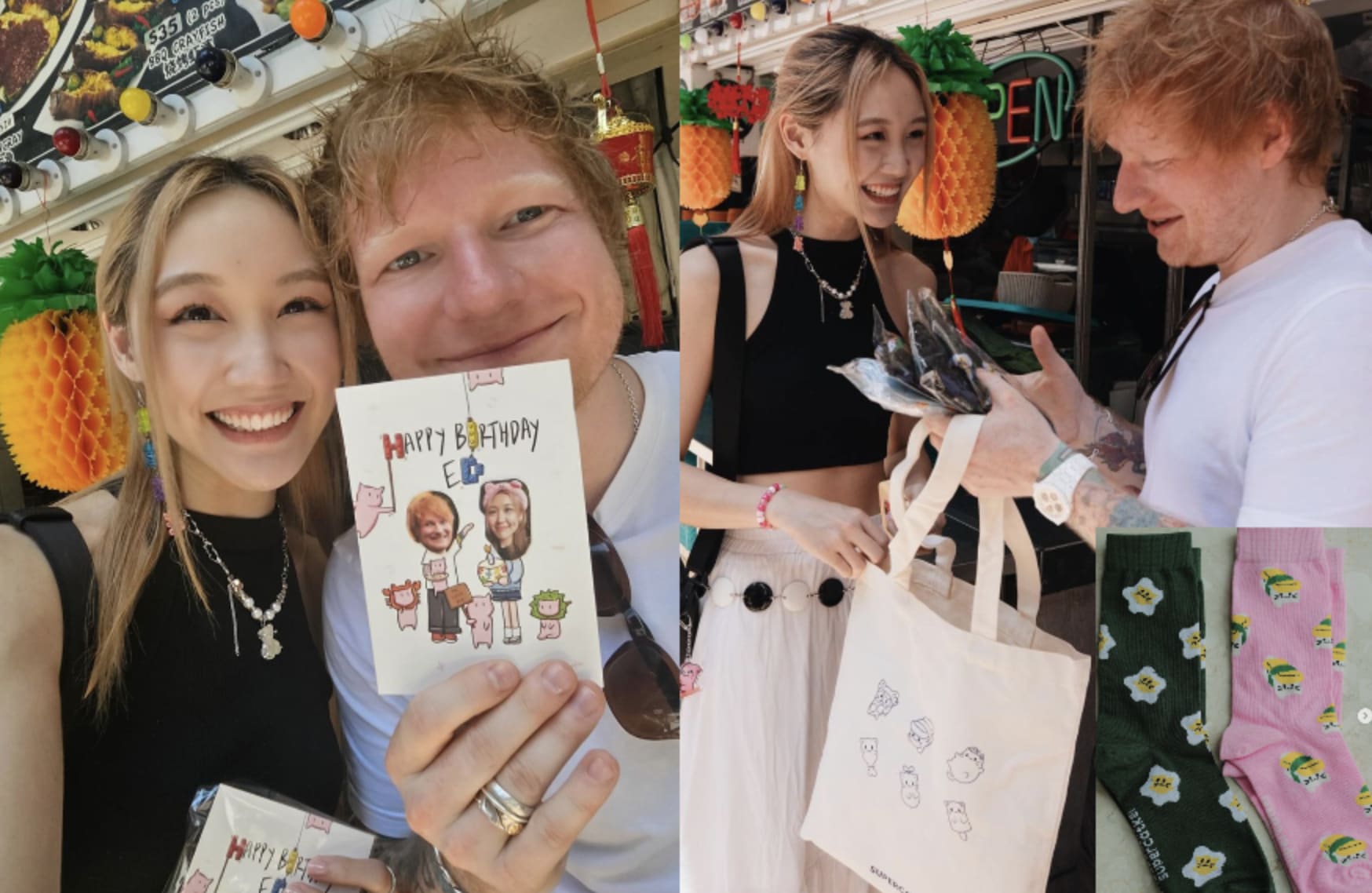 Local Live Streamer Denise Teo Was In The Car To Lau Pa Sat With Ed ...