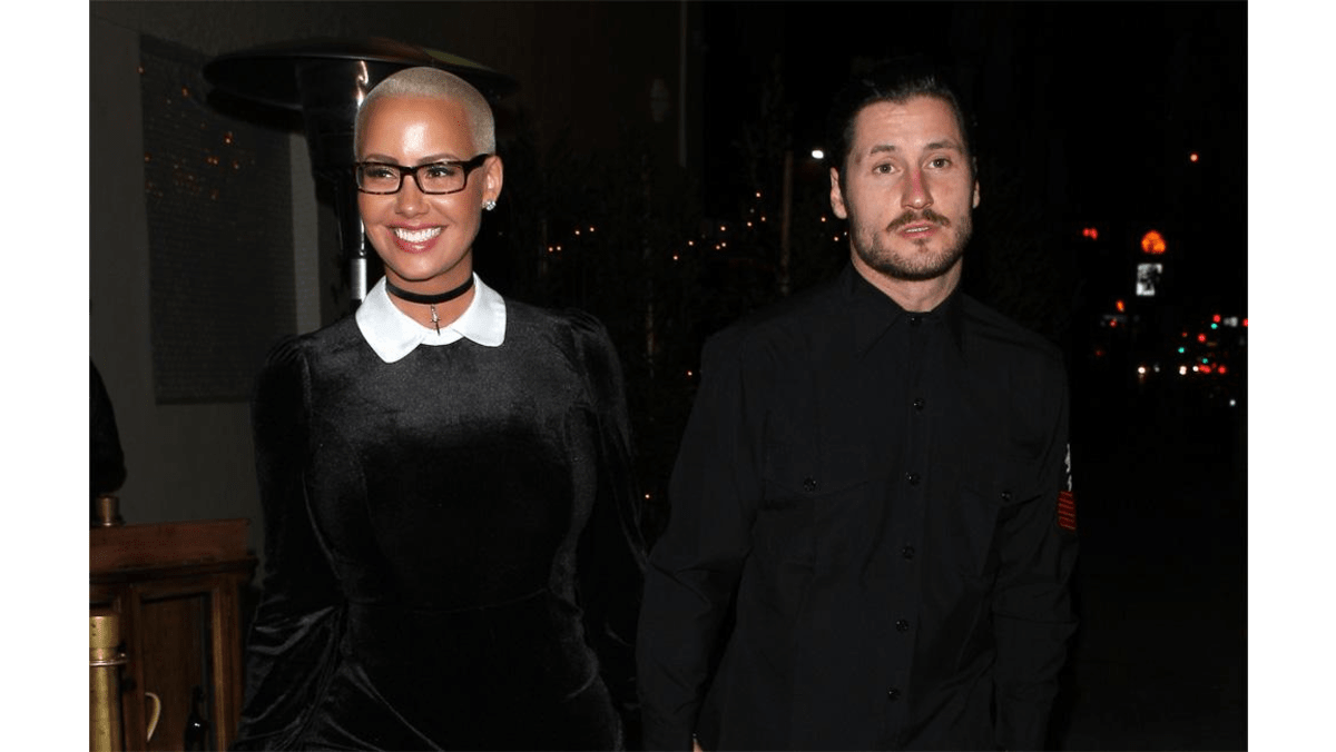 amber rose split