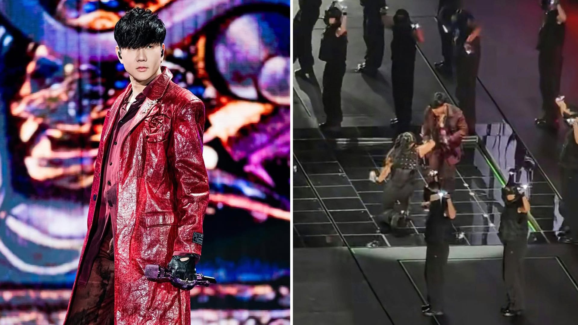 JJ Lin Praised For Helping Dancer Who Fell Off Stage During HK Concert ...