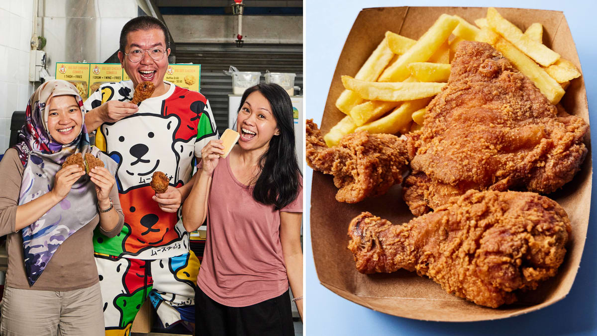 Hawker Stall Sells Yummy Fried Chicken From $1.50, Tastes Like KFC From ...